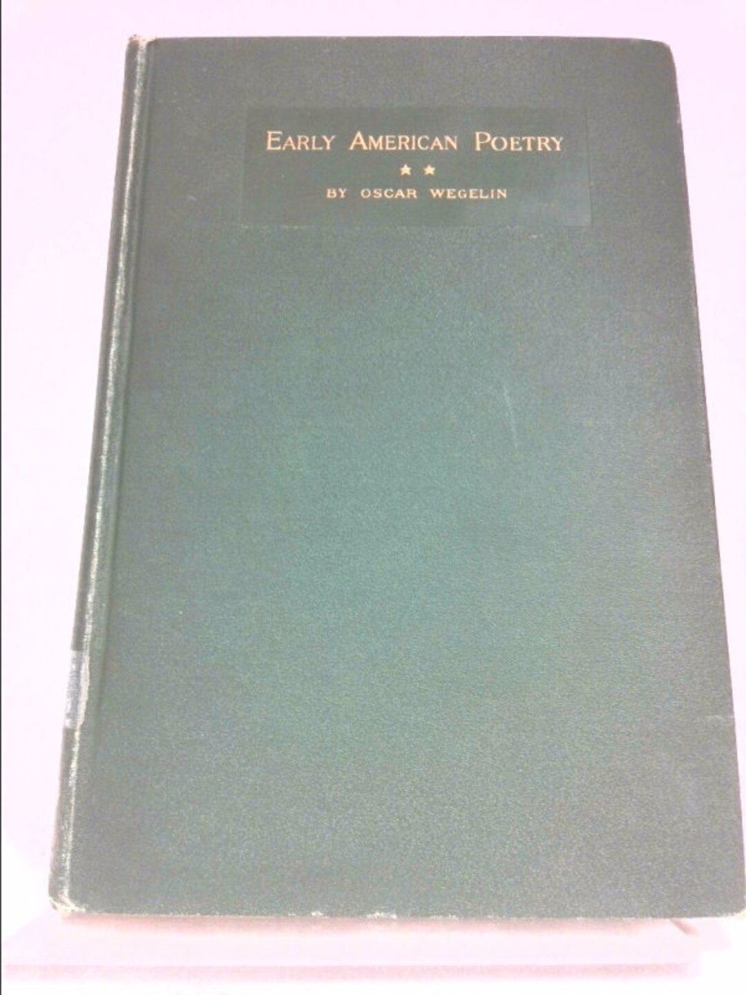 Early American Poetry a Compilation of the Titles of Volumes - Etsy