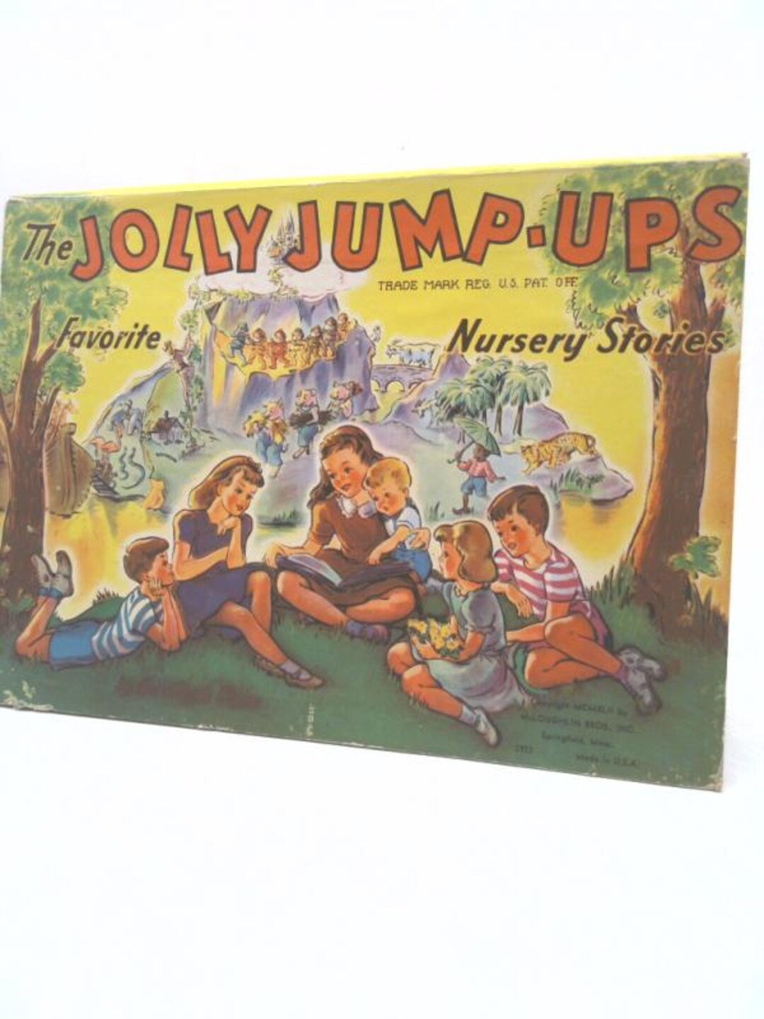 The Jolly Jump- Ups: Favorite Nursery Stories by Unknown Author - Etsy