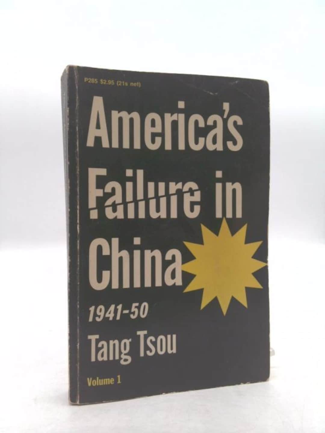 America's Failure in China, 1941-50 by Tang Tsou - Etsy