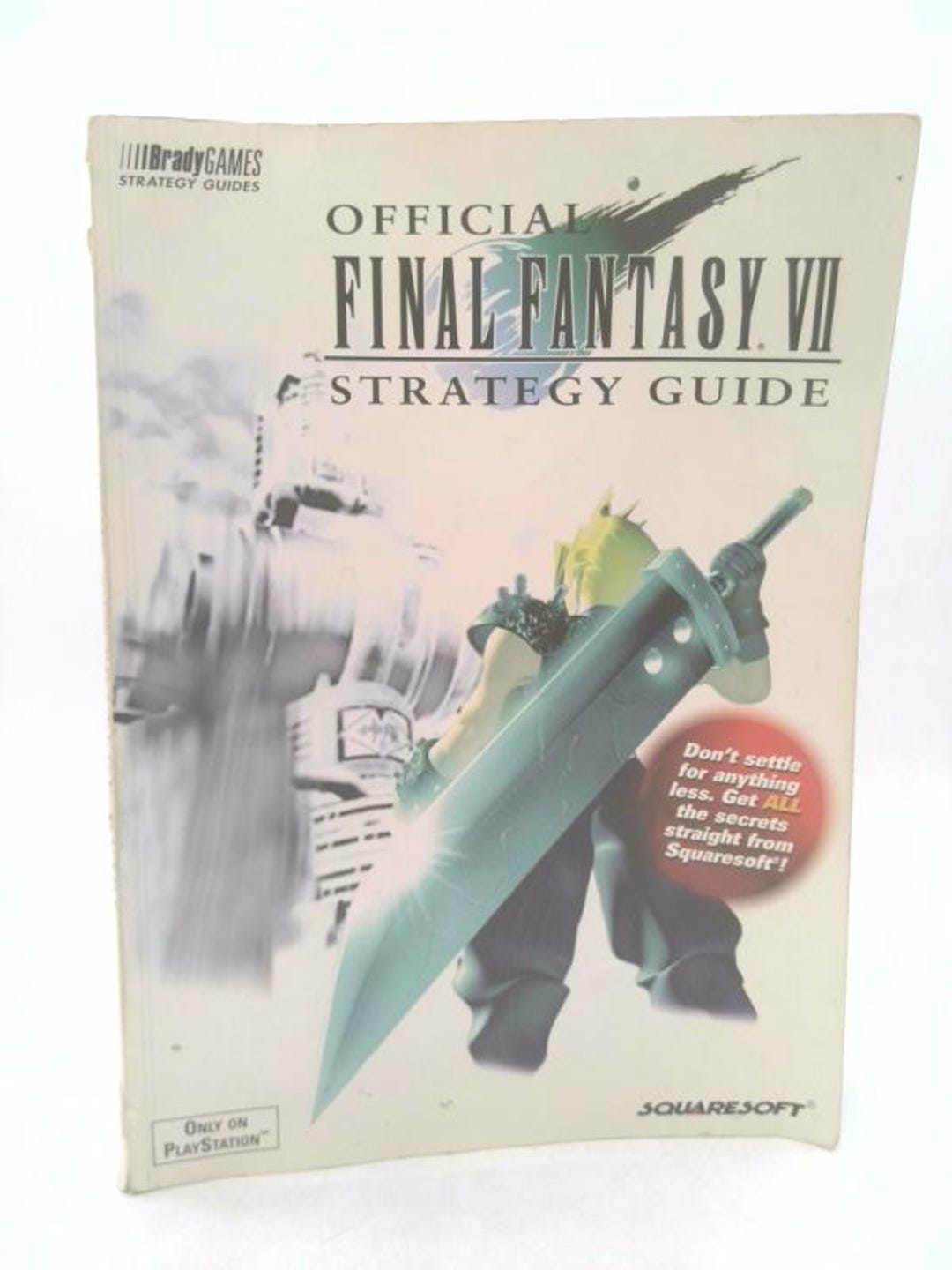 Official Final Fantasy Vii Strategy Guide by David Cassady - Etsy