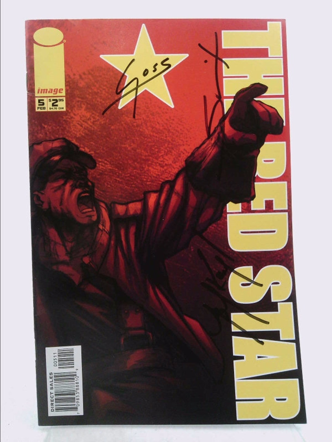 Red Star 5 Comic 1st Series by Image 2000 volume 1 by Christian Gossett ...