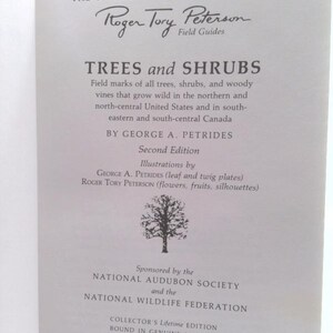 Trees and Shrubs: Field Marks of All Trees, Shrubs, and Woody Vines That Grow Wild in the ...