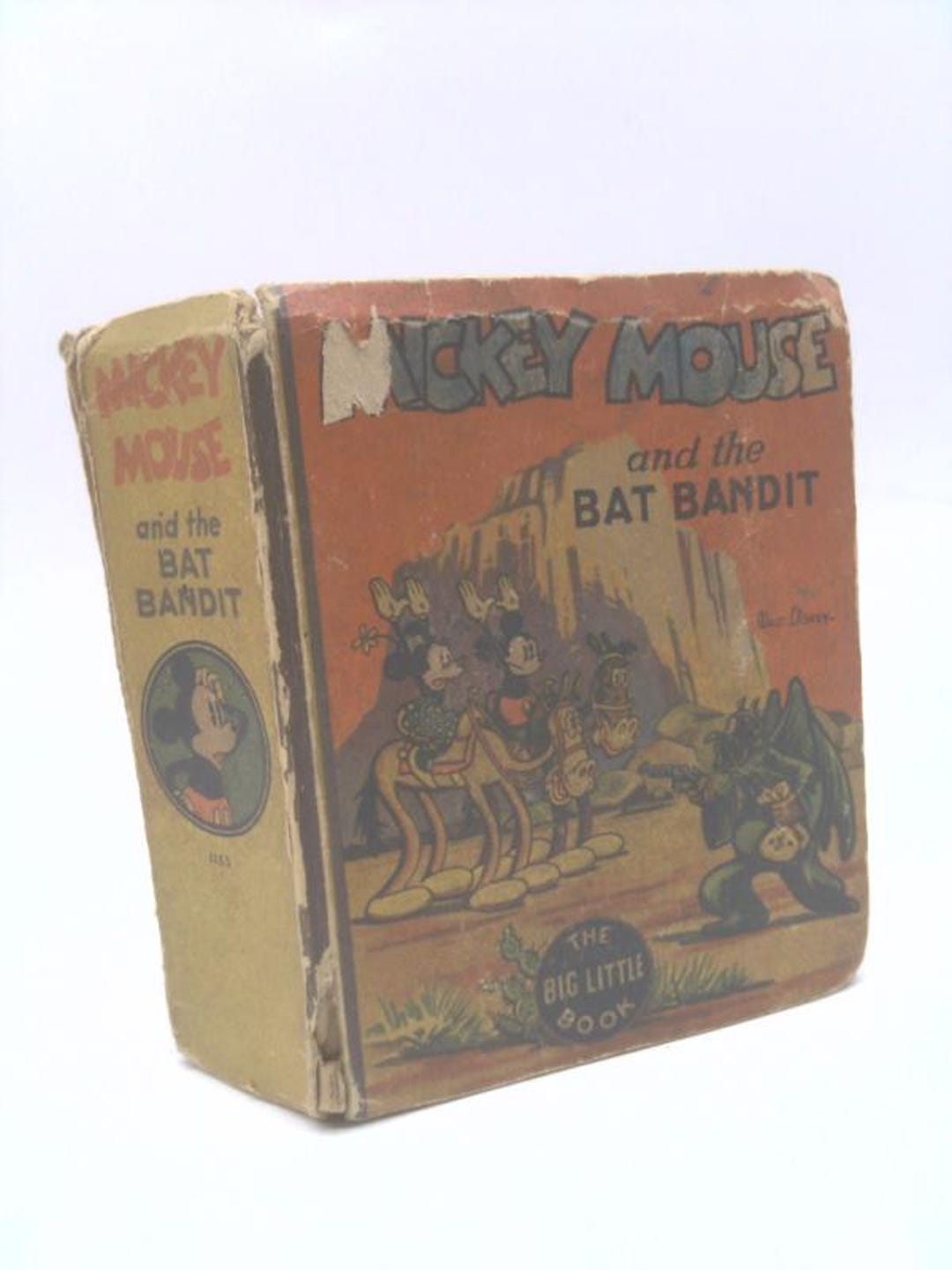 Mickey Mouse and the Bat Bandit (the Big Little Book) by Walt Disney - Etsy