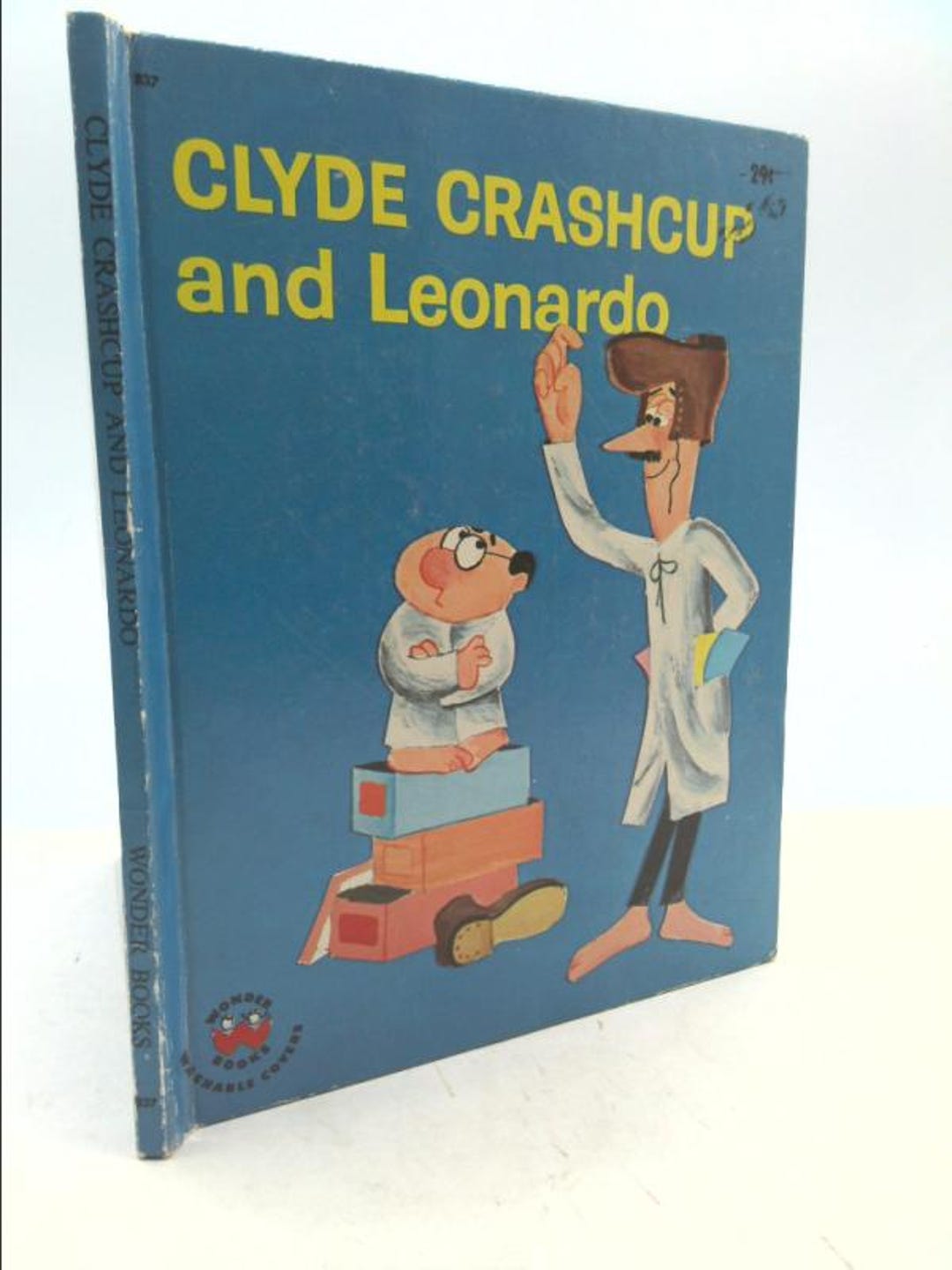 Wonder Book-clyde Crashcup and Leonardo by Bob-illustrated Kurtz - Etsy