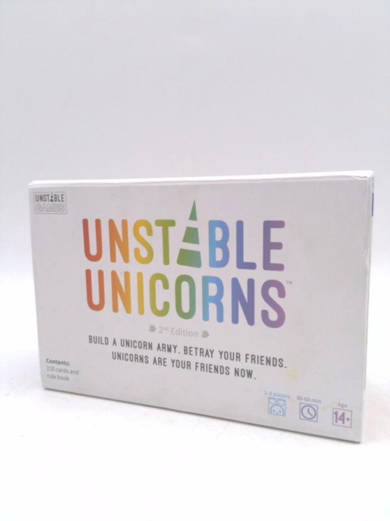 Unstable Games - Unstable Unicorns Base Game - Competitive Award ...