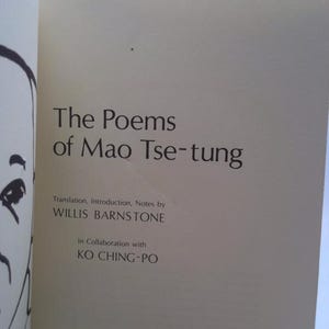 The Poems of Mao Tse-tung english and Mandarin Chinese Edition by ...