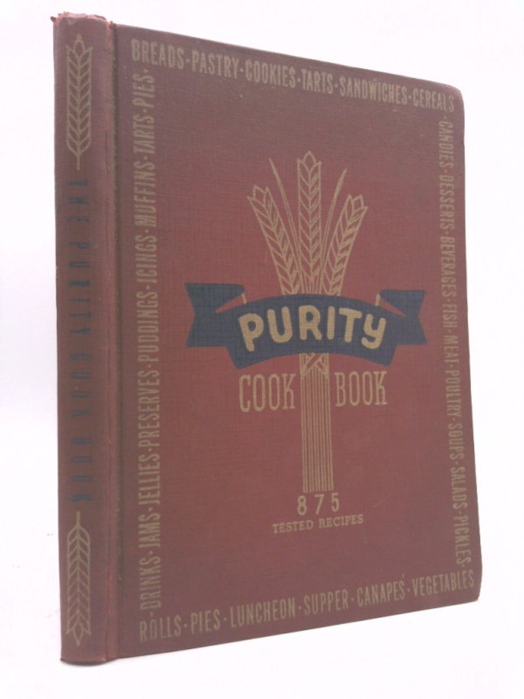 Purity Cook Book 875 Tested Recipes by No Author Listed - Etsy