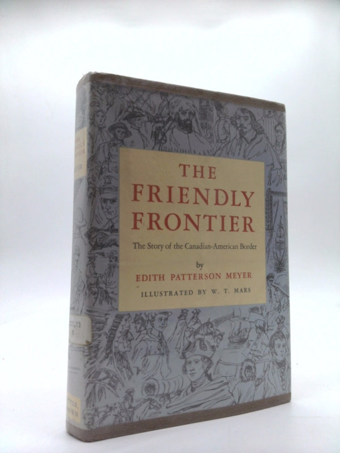 The Friendly Frontier:the Story of the Canadian-american - Etsy