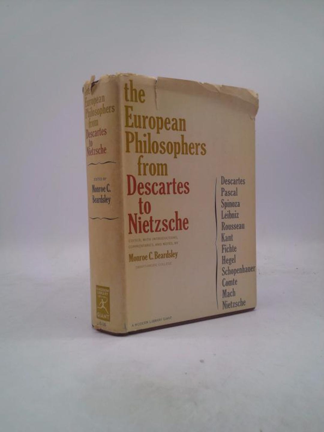 The European Philosophers From Descartes to Nietzsche (modern Library ...