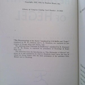 The Philosophy of Hegel modern Library, 239.2 by Georg Wilhelm ...