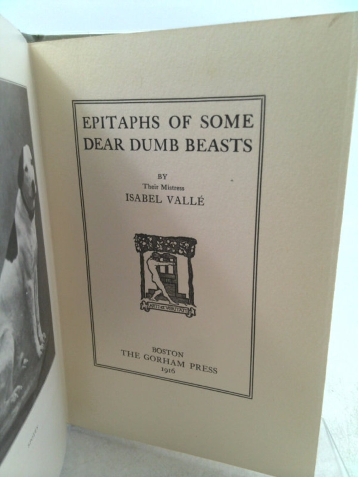 Epitaphs of Some Dear Dumb Beasts by Isabel Valle | Etsy