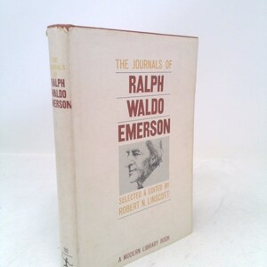 The Journals of Ralph Waldo Emerson by Ralph Waldo Emerson - Etsy