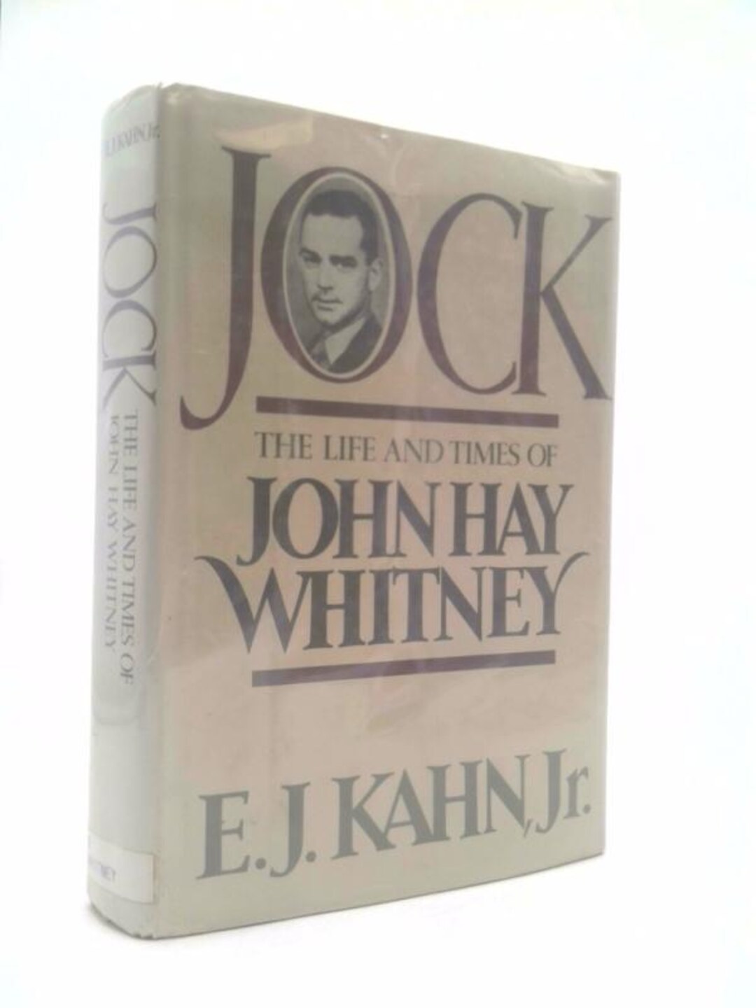 Jock: the Life and Times of John Hay Whitney by E. J. Kahn - Etsy
