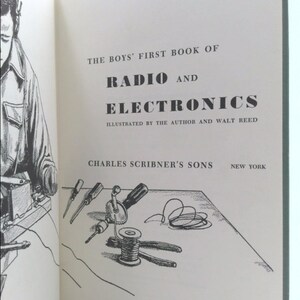 The Boys' First Book of Radio and Electronics by Alfred Morgan - Etsy