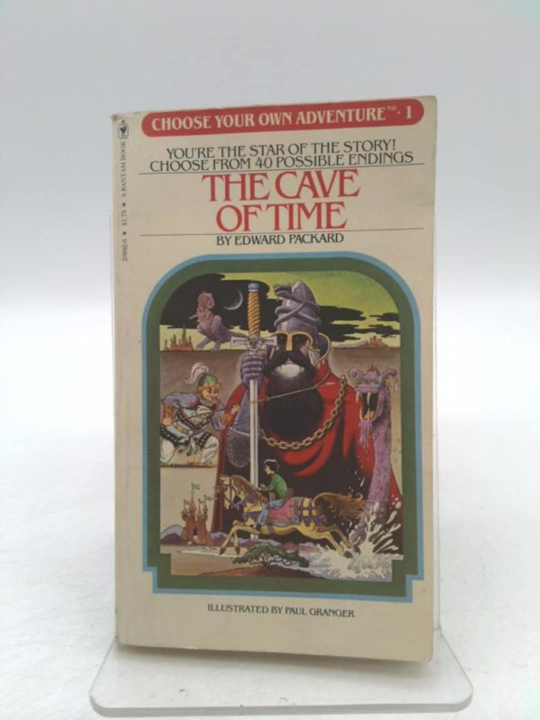 The Cave of Time (choose Your Own Adventure #1) by Edward Packard - Etsy