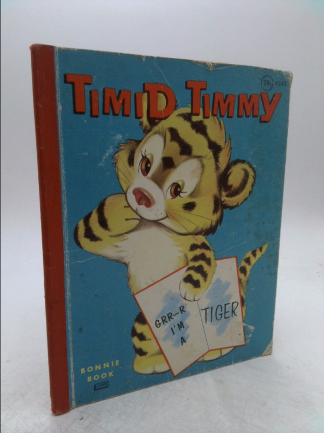 Timid Timmy, the Tale of a Tiger by Leah Gale - Etsy
