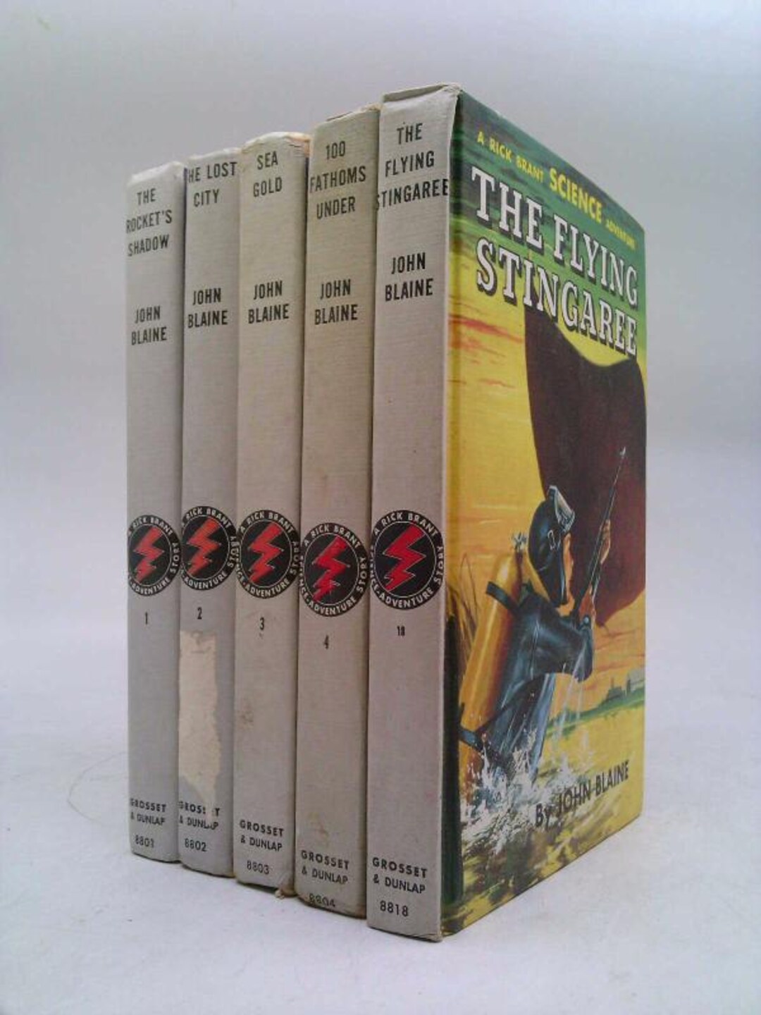 Rick Brant Adventure Stories Set, Volume 1-10 by John Blaine - Etsy