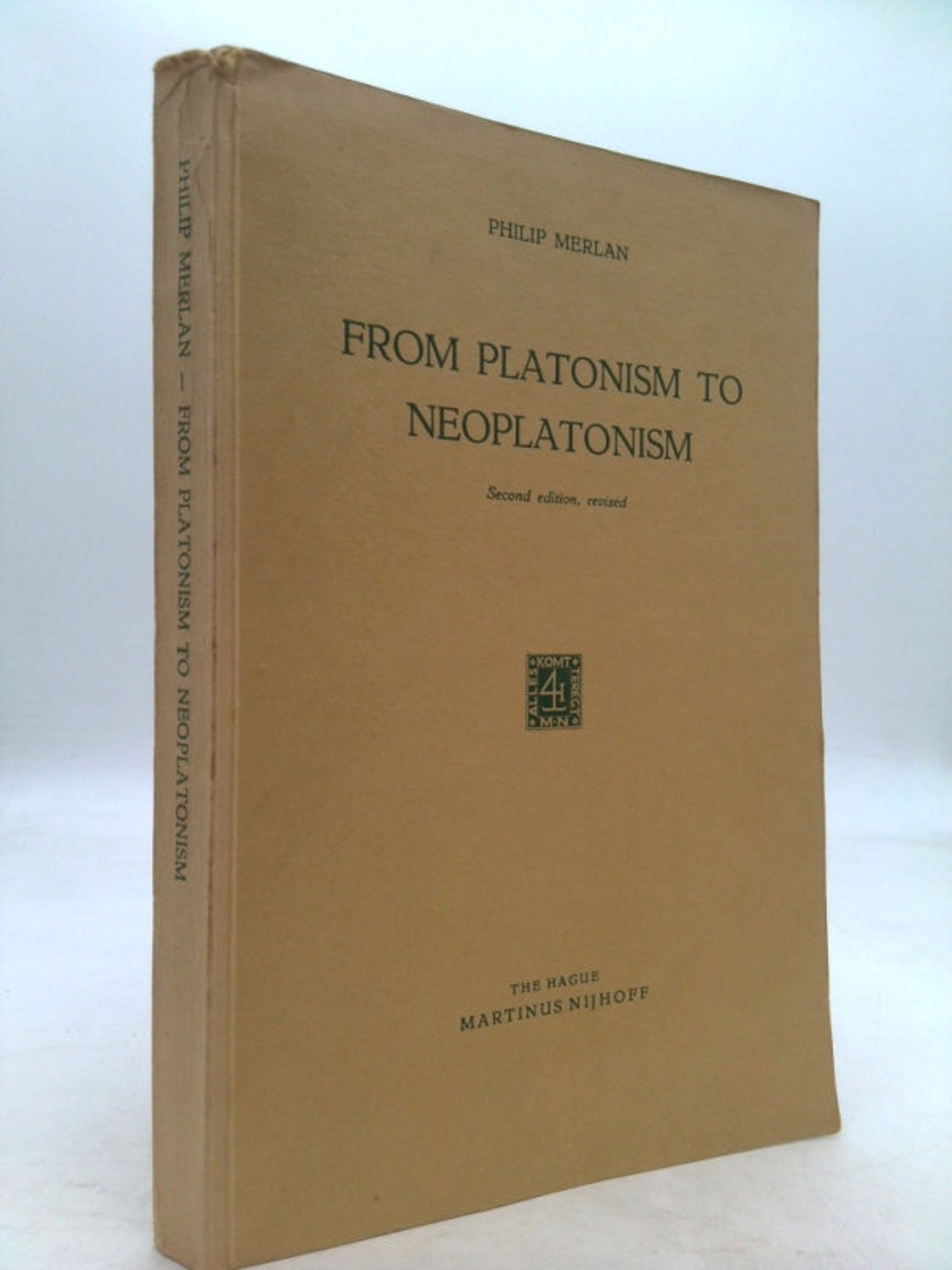 From Platonism to Neoplatonism, 2nd Revised Edition by Philip Merlan - Etsy