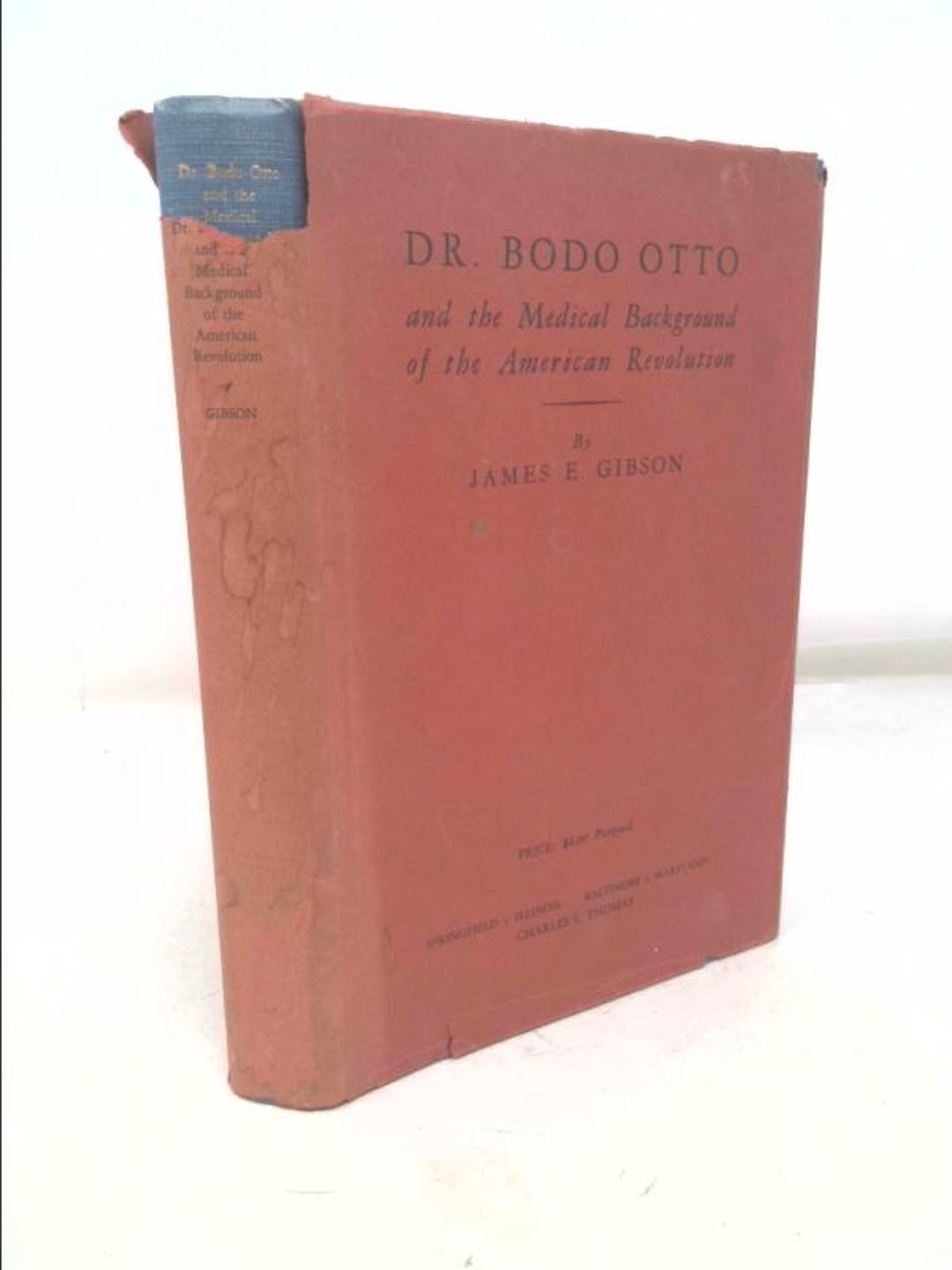 Dr. Bodo Otto and the Medical Background of the American Revolution by James E. Gibson - Etsy