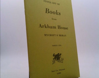 Arkham House Books - Etsy