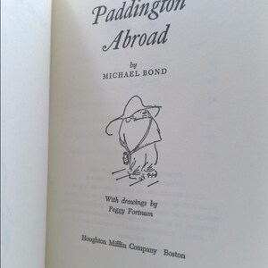 Paddington Abroad by Michael Bond - Etsy