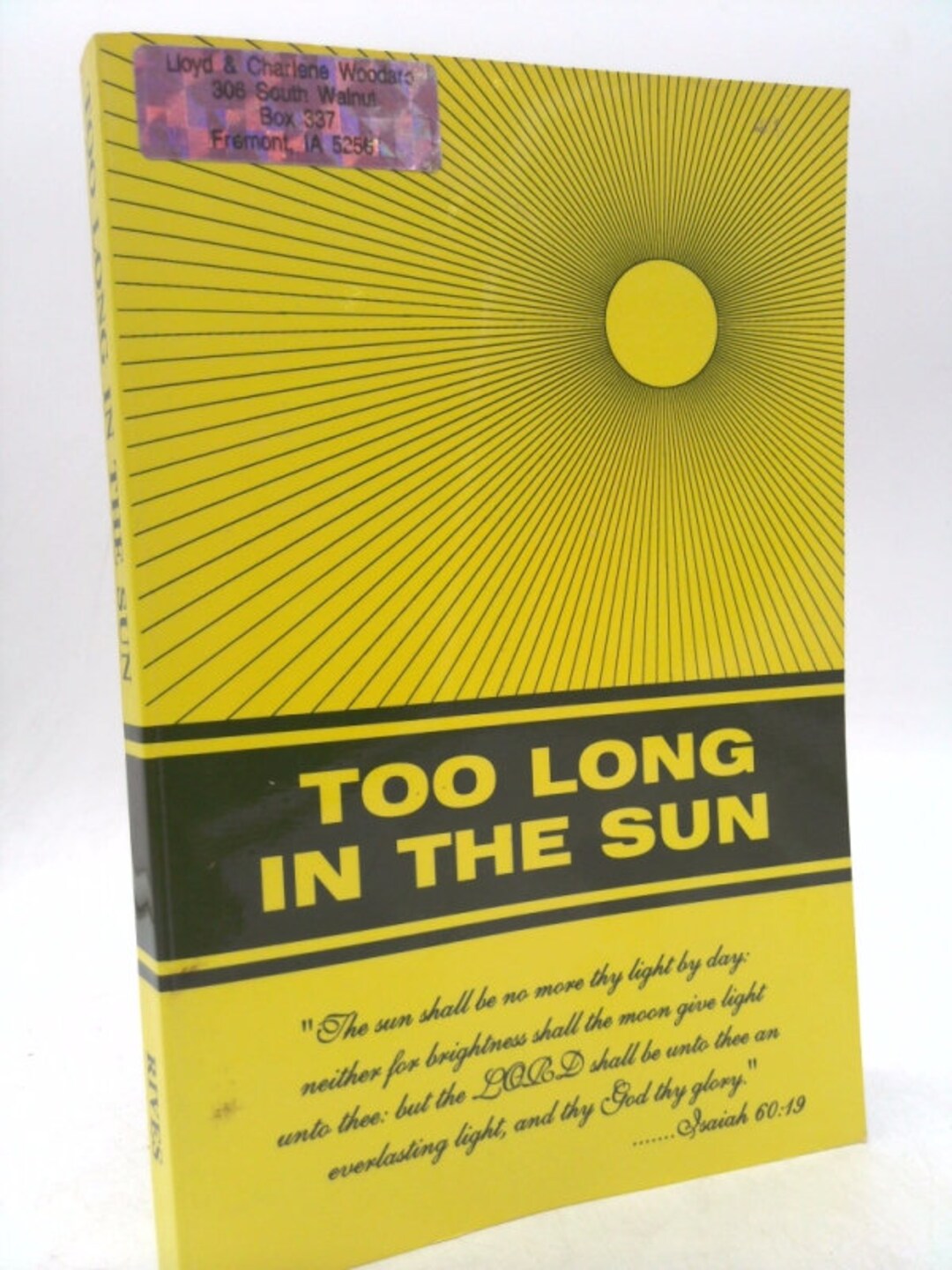 Too Long in the Sun by Richard Rives - Etsy