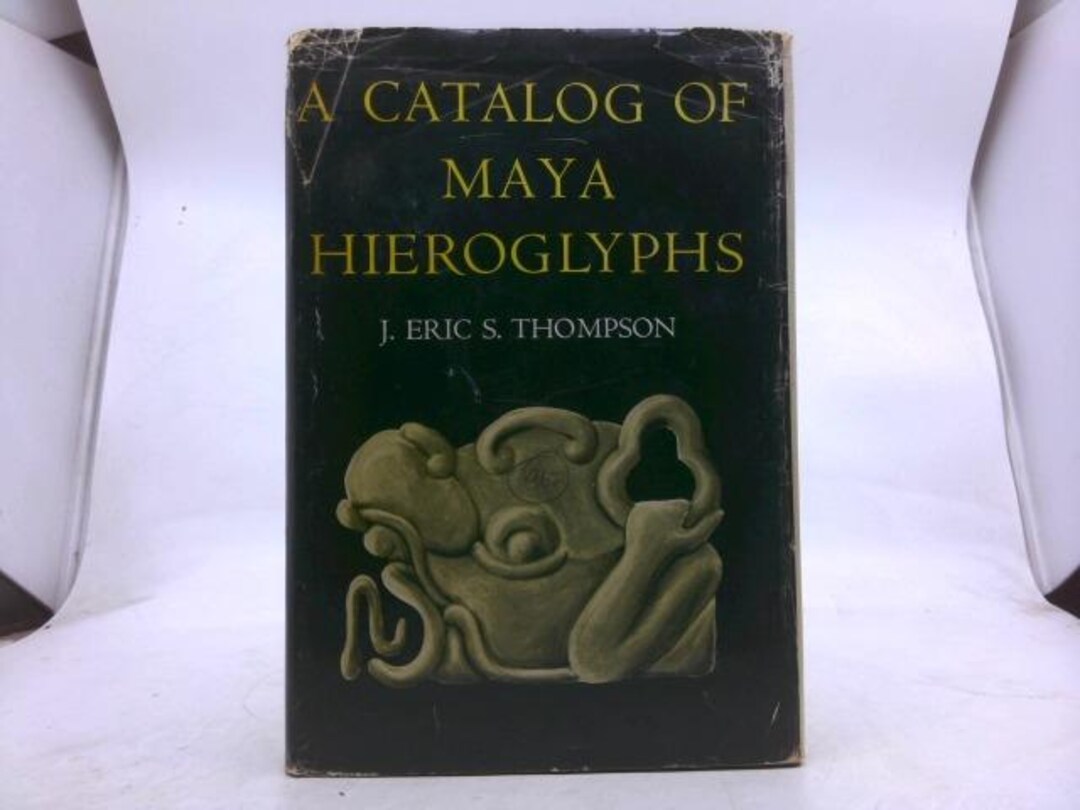 Catalog of Maya Hieroglyphs by J. Eric Thompson - Etsy