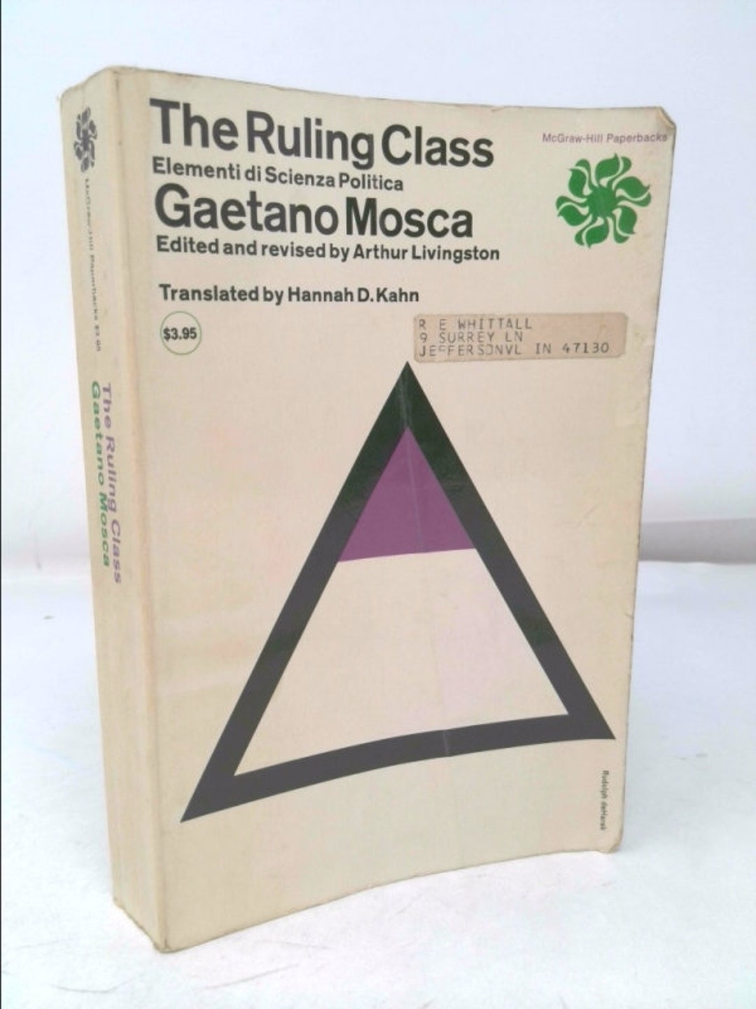 Ruling Class by Gaetano Mosca - Etsy