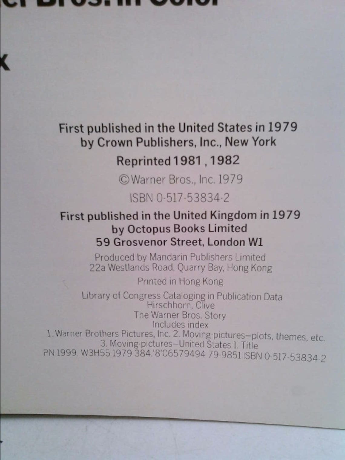 The Warner Bros. Story: the Complete History of - Etsy