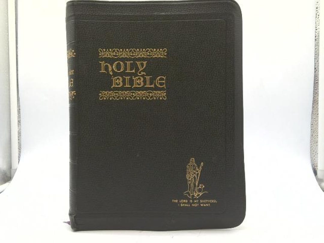 The Holy Bible Good Leader Edition by Unknown Author - Etsy