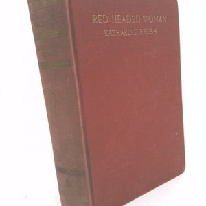 Red-headed Woman by Katharine Brush - Etsy