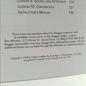 The Original Louis Maggio System for Brass by Carlton Macbeth - Etsy