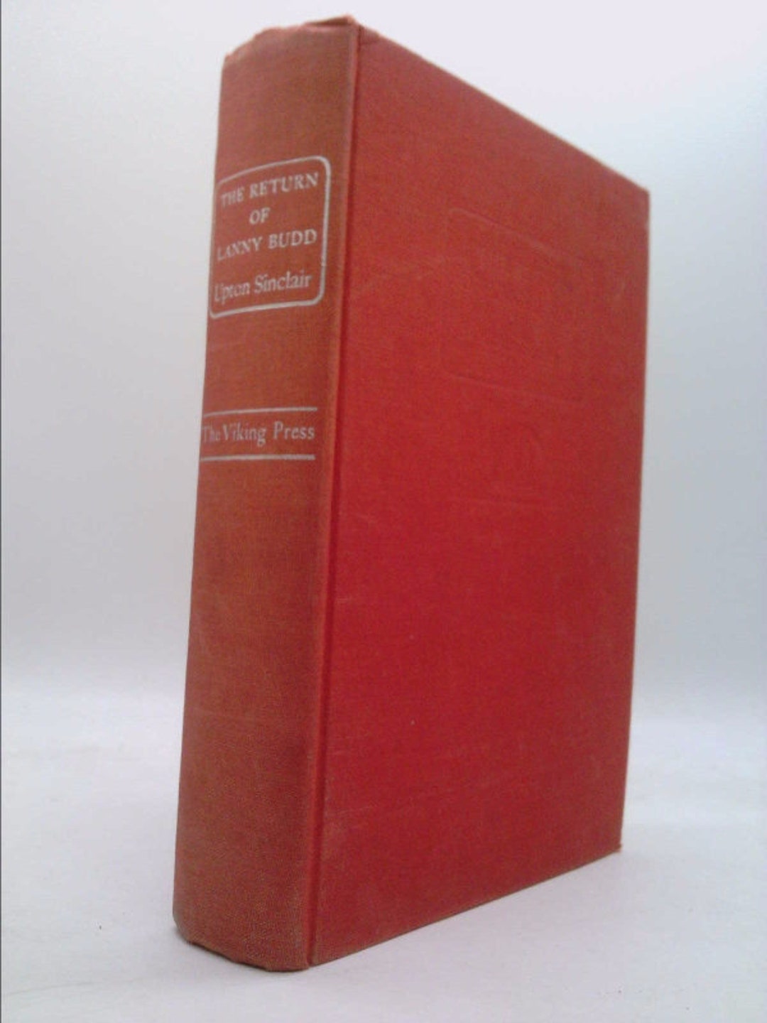 The Return of Lanny Budd by Upton SINCLAIR - Etsy