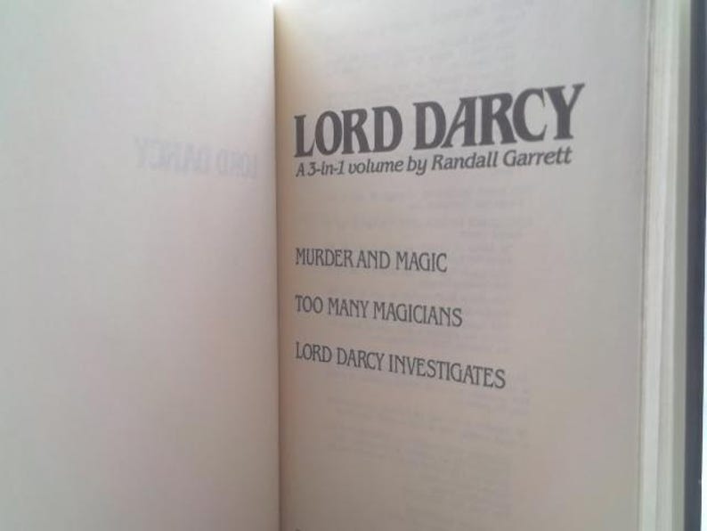 Lord Darcy: A 3-in-1 Volume by Randall Garrett - Etsy