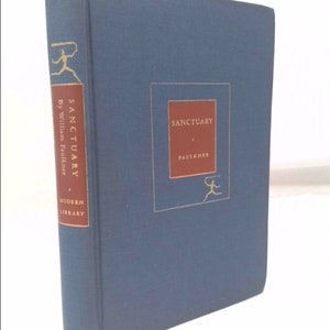 Sanctuary by William Faulkner (modern Library) by William Faulkner - Etsy