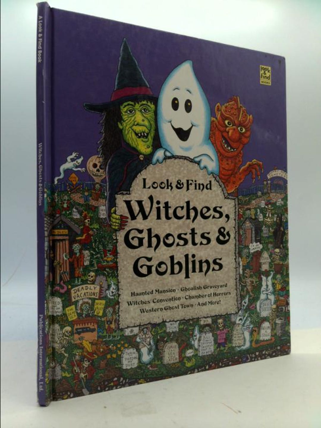 Look-n-find Witches, Ghosts & Goblins by Bob Gerrio - Etsy