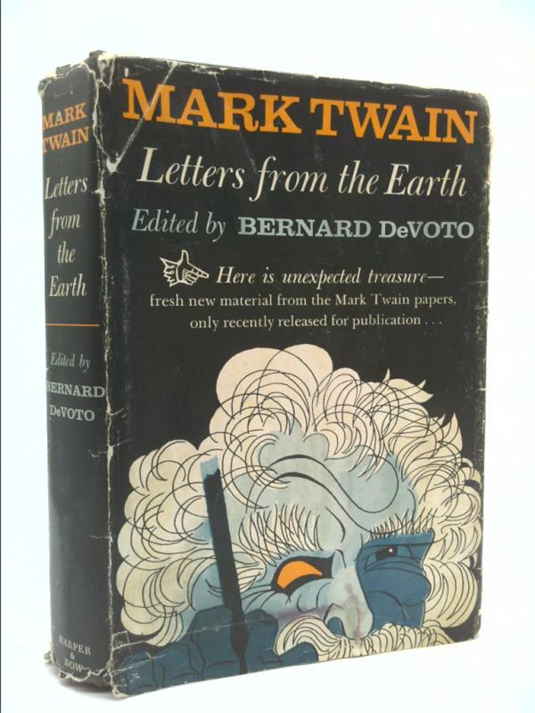 Mark Twain Letters From the Earth Edited by Bernardo Devoto, 1962 by ...