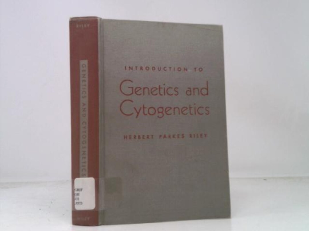 Introduction to Genetics and Cytogenetics by Herbert Parkes Riley - Etsy