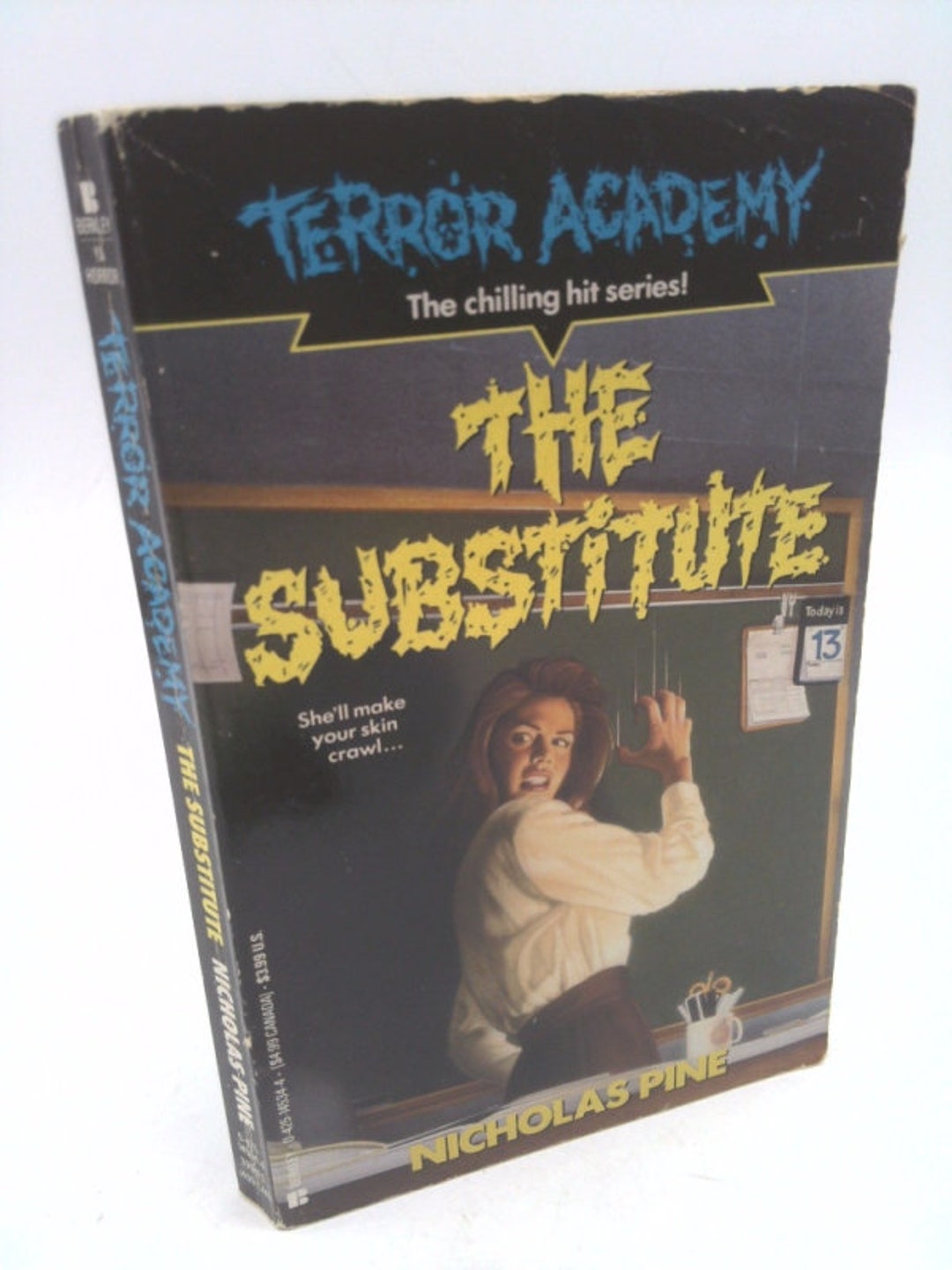 The Substitute (terror Academy) by Nicholas Pine - Etsy