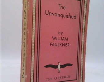 The Unvanquished by William Faulkner First Edition 1938 Rare Book - Etsy