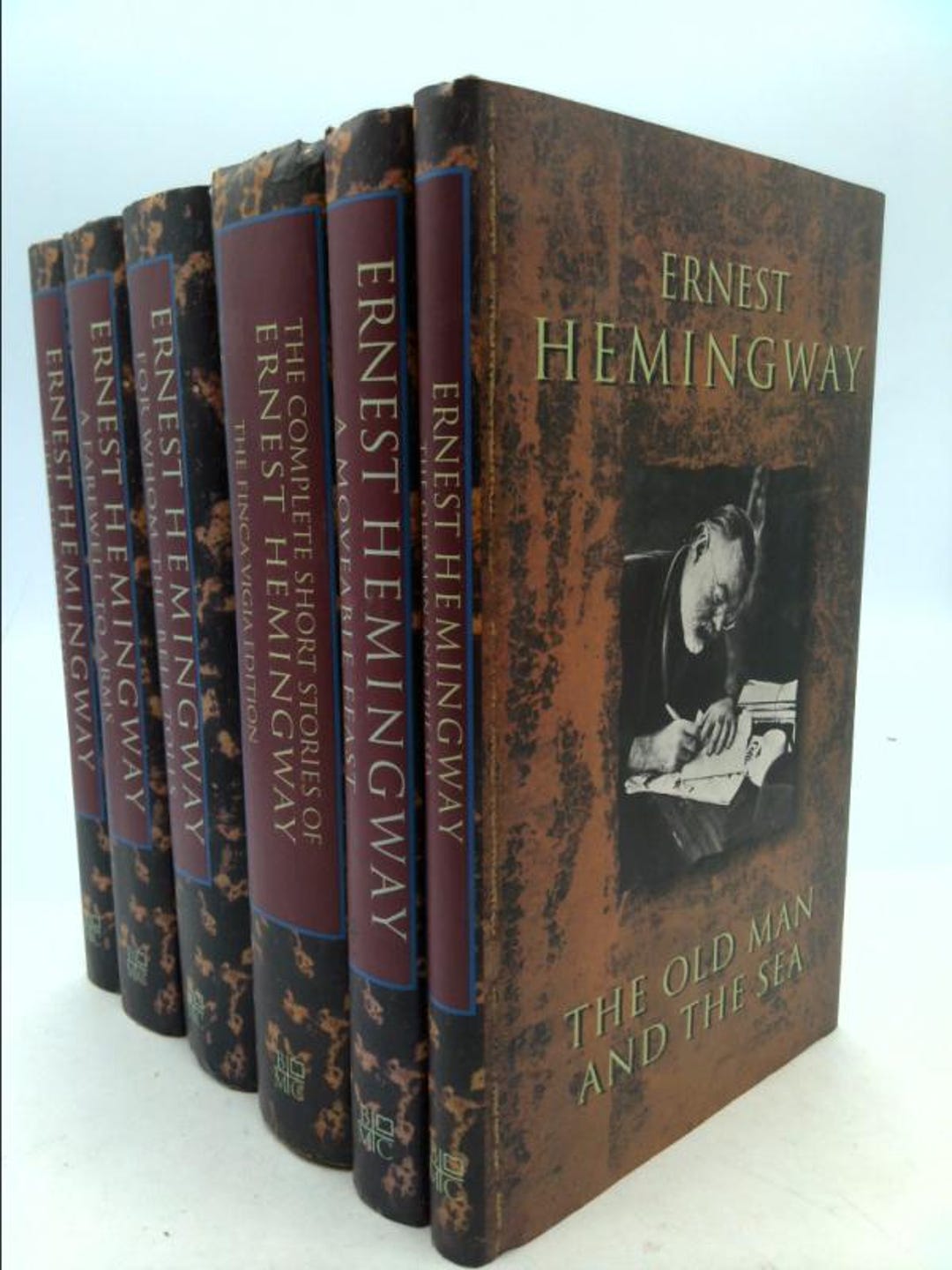 Lot of 6 Ernest Hemingway Book of the Month Club Set Short Stories ...
