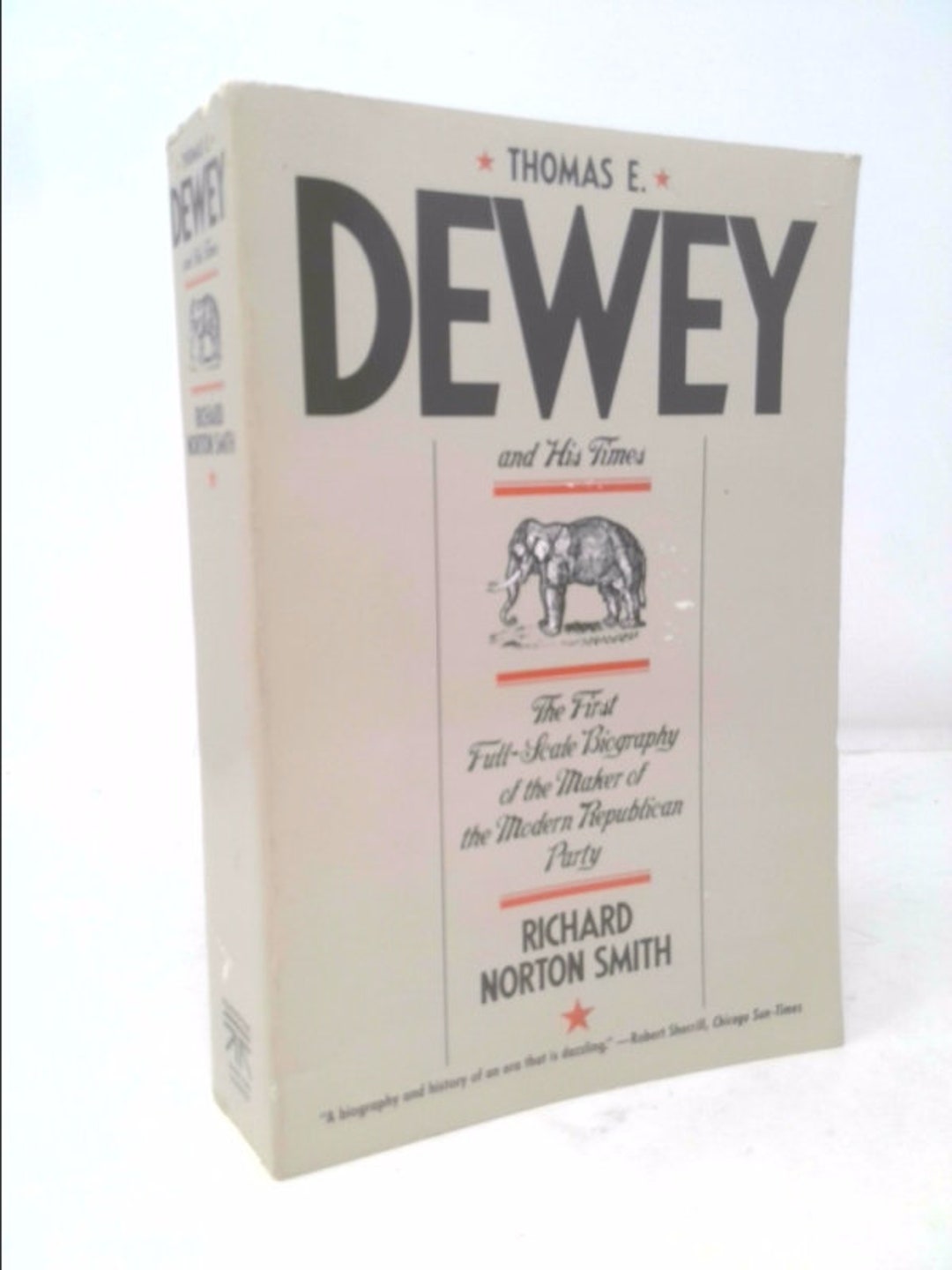 Thomas E. Dewey and His Times by Richard N. Smith - Etsy
