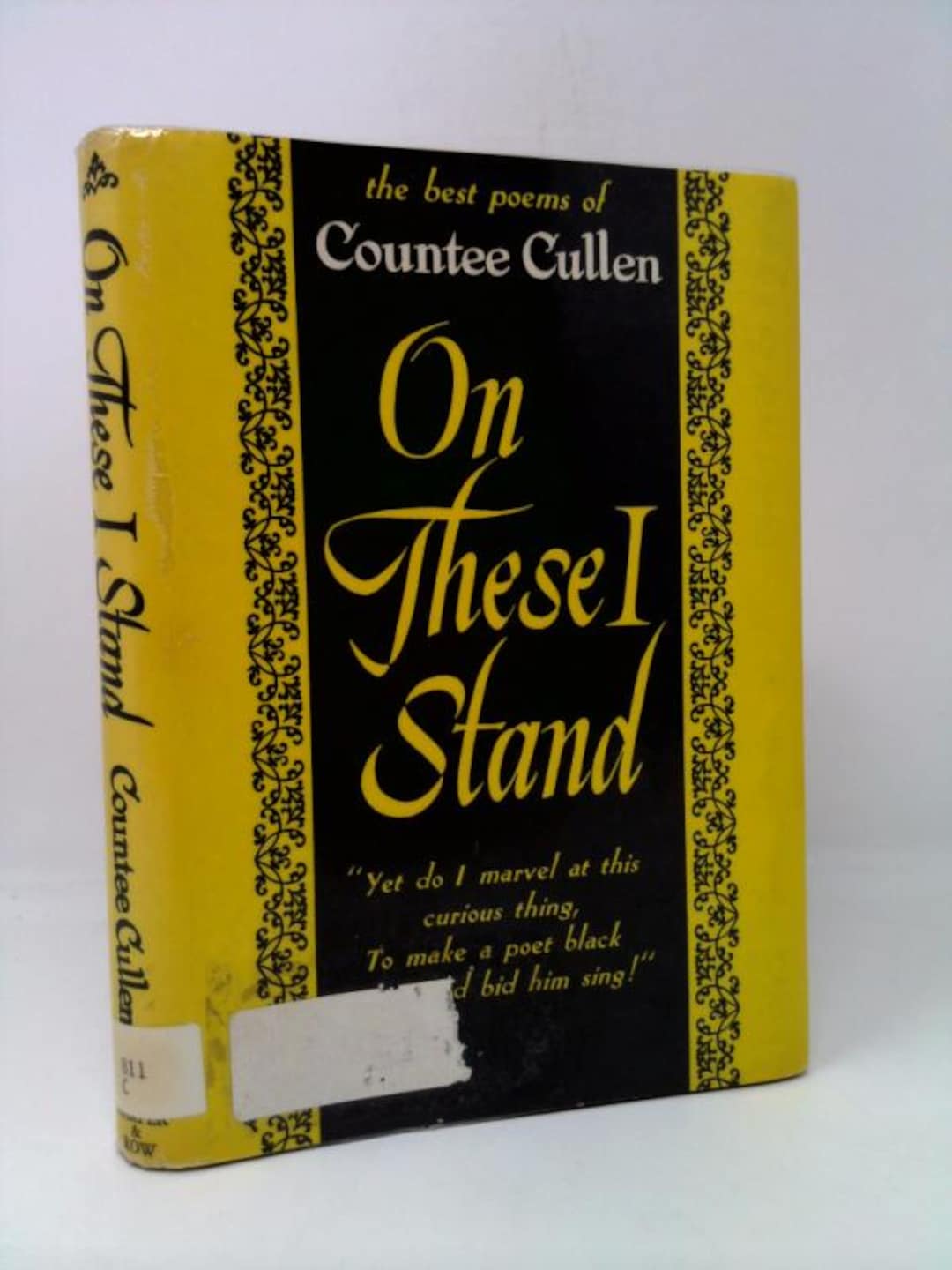 On These I Stand: an Anthology of the Best Poems of Countee Cullen by ...