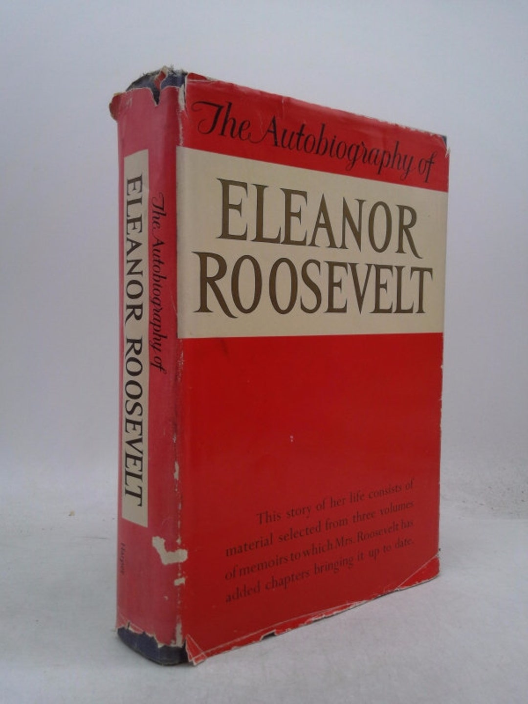 The Autobiography of Eleanor Roosevelt by Eleanor Roosevelt - Etsy