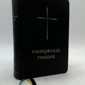 Maryknoll Missal; Vatican Ii Edition by the Maryknoll Fathers. - Etsy