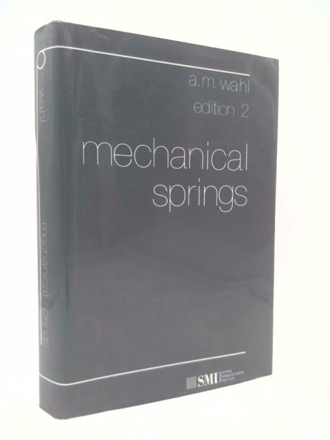 Mechanical Springs Edition 2 by A.M. Wahl - Etsy