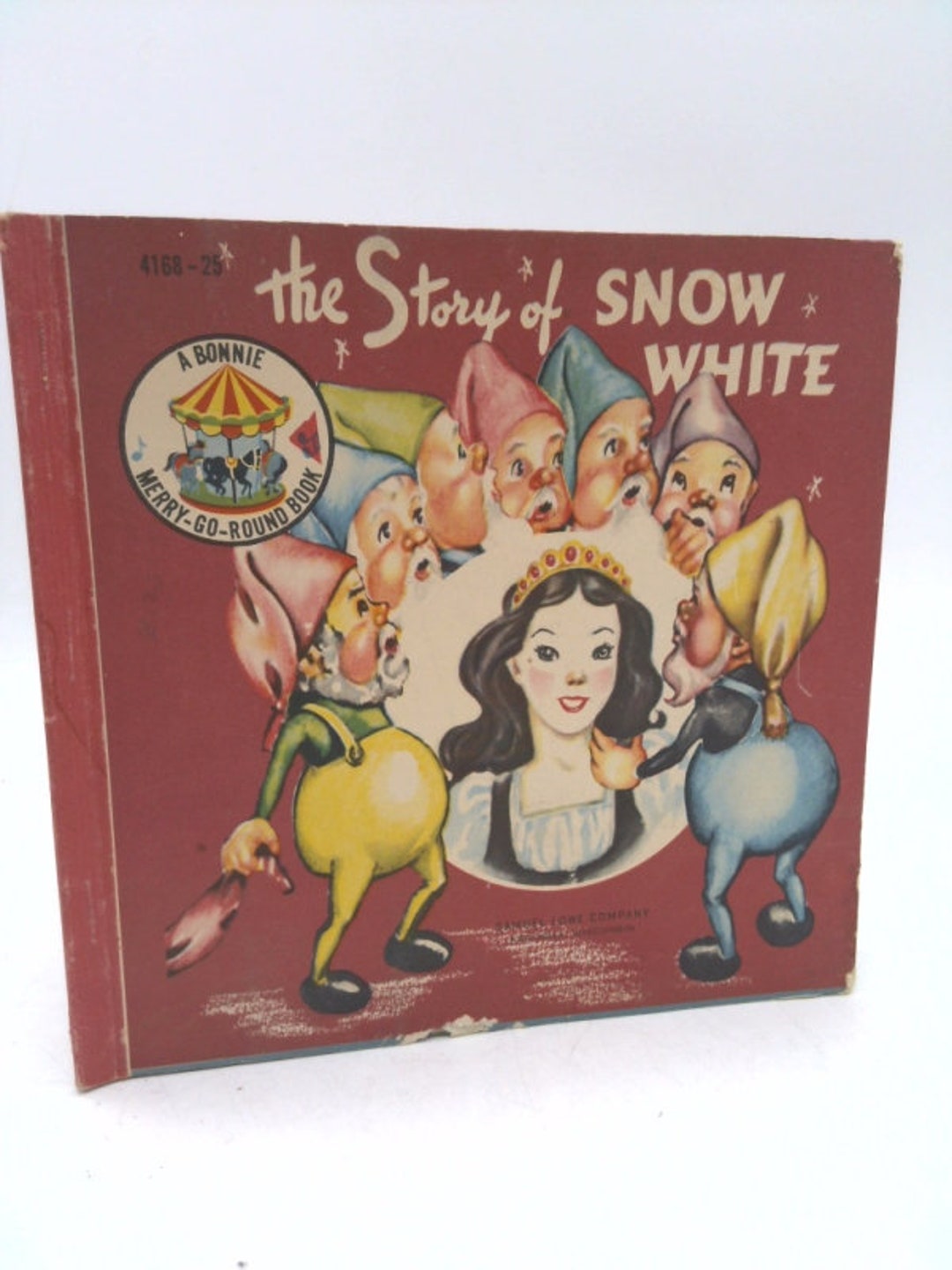 Snow White and the Seven Dwarfs a Bonnie Book magic Mirror - Etsy