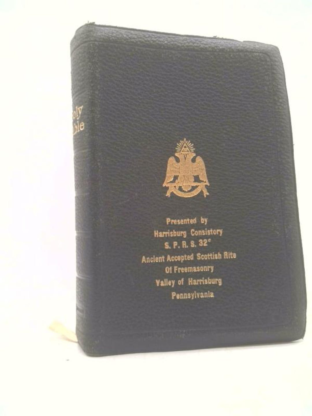 Holman Bible No. 40M Masonic Edition Temple Illustrated (in Box) by A.J ...