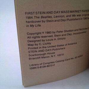 The Beatles, Lennon, and Me by Peter Shotton - Etsy