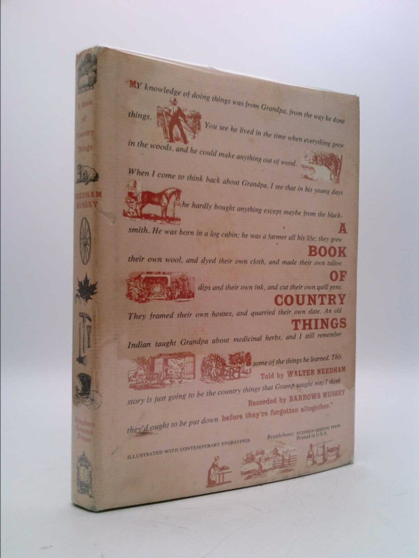 A Book of Country Things by Walter Recorded by Barrows Mussey - Etsy